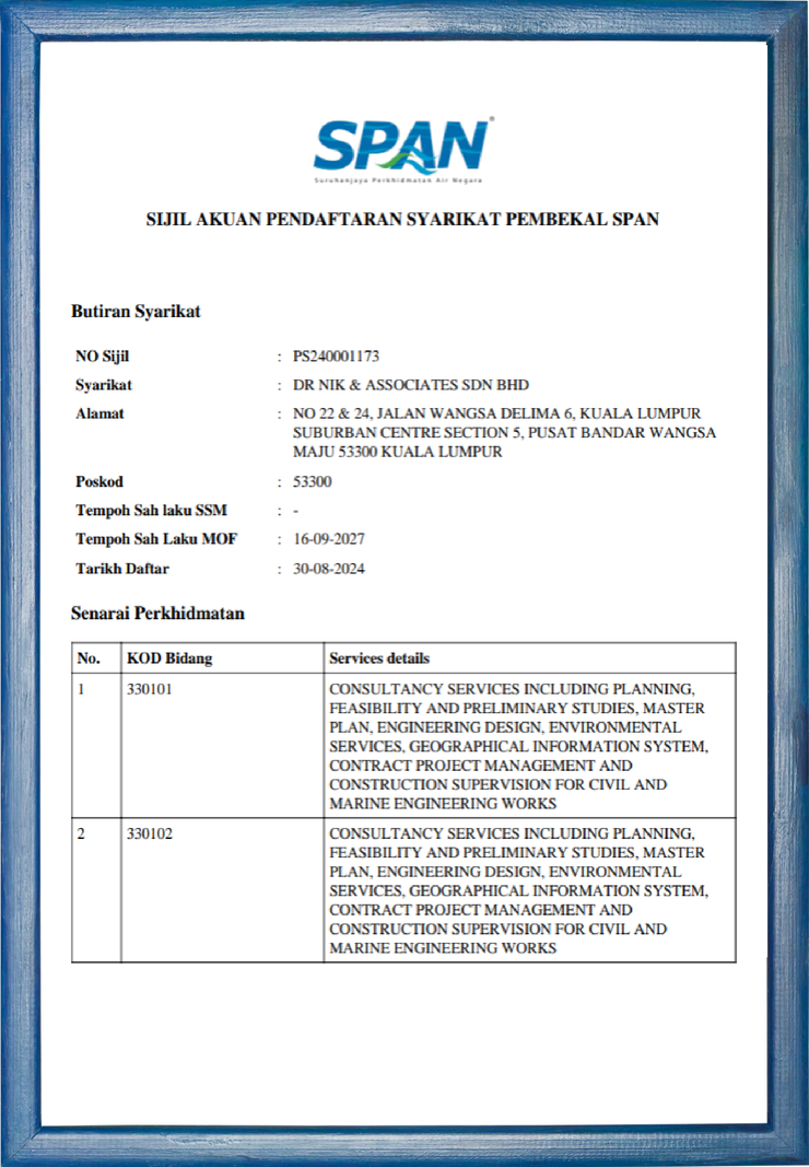 Registrations | Dr. Nik & Associates
